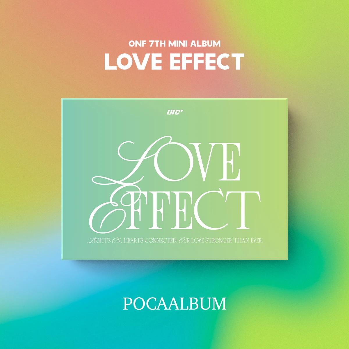 온앤오프 (ONF) 미니 7집 [LOVE EFFECT] (POCAALBUM) | MAKESTAR