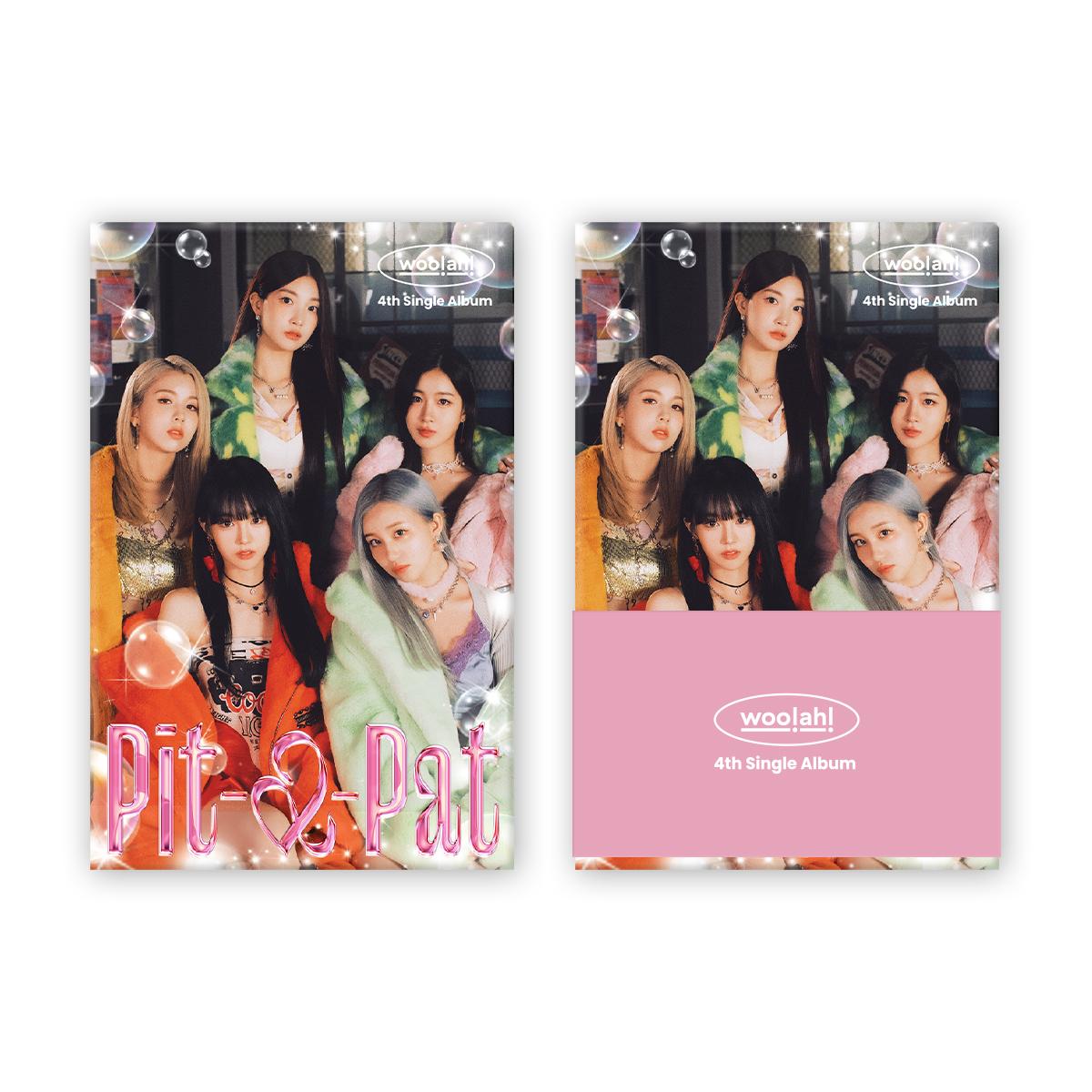 우아! (woo!ah!) 싱글 4집 [Pit-a-Pat] (POCAALBUM) | MAKESTAR