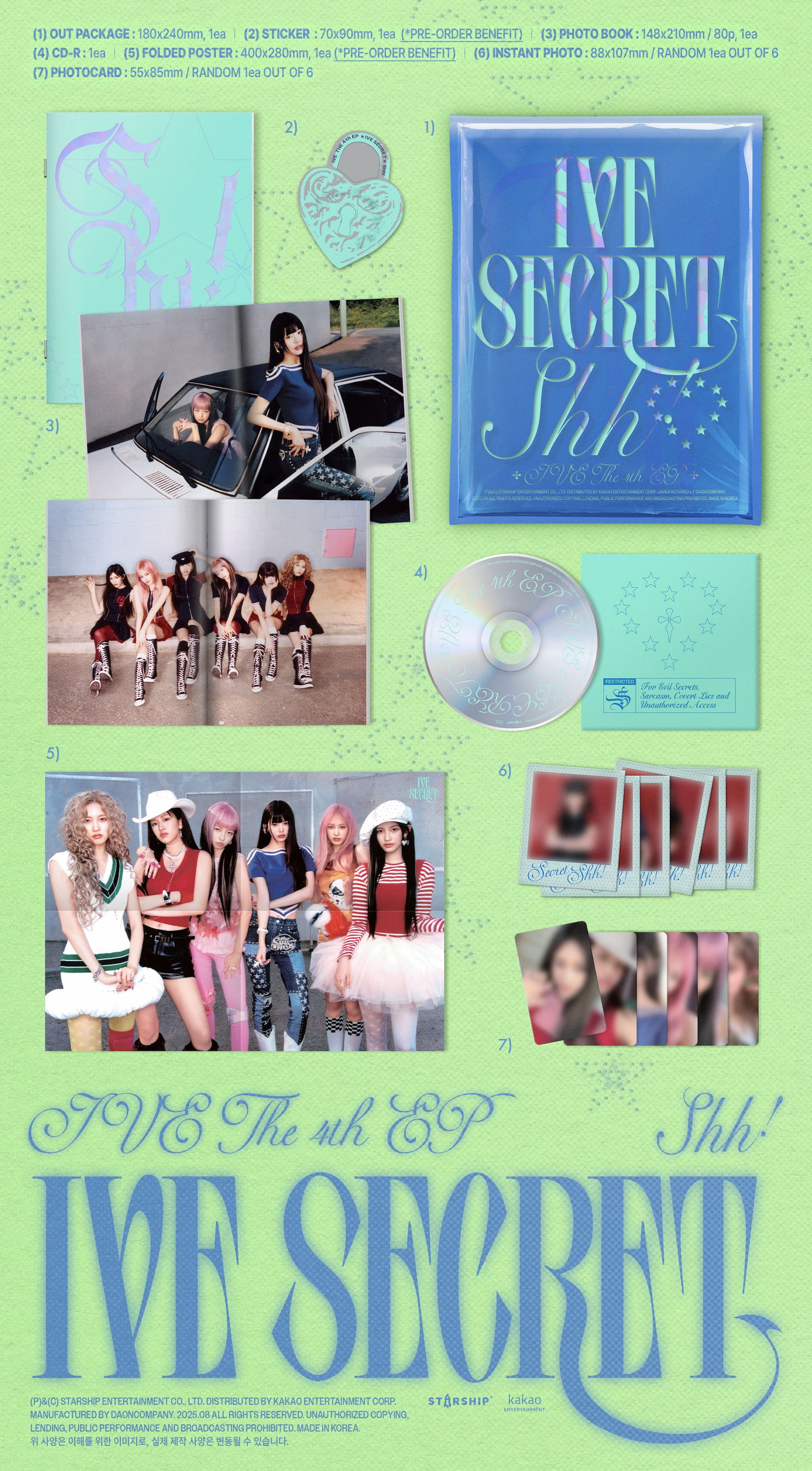 ALBUM IVE THE 4th EP [IVE SECRET]
