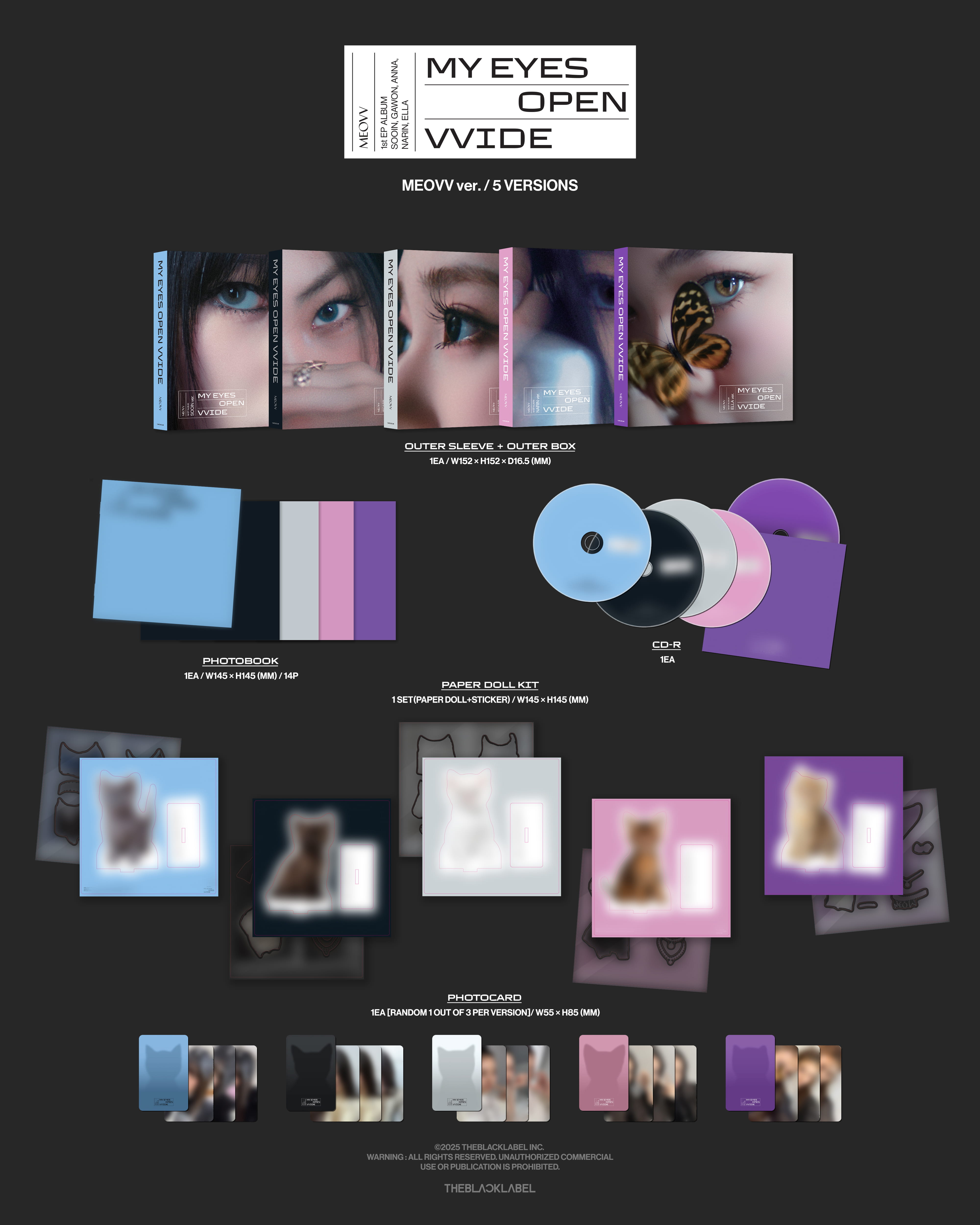 ALBUM MEOVV 'MY EYES OPEN VVIDE' (MEOVV ver.)