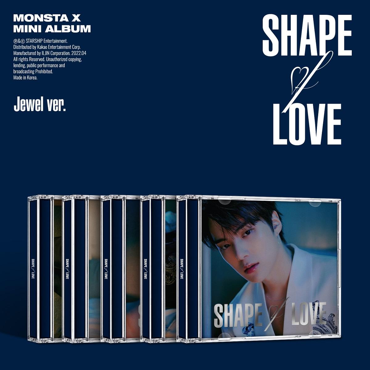 몬스타엑스 (MONSTA X) 미니 11집 [SHAPE of LOVE] (Jewel Ver.) | MAKESTAR