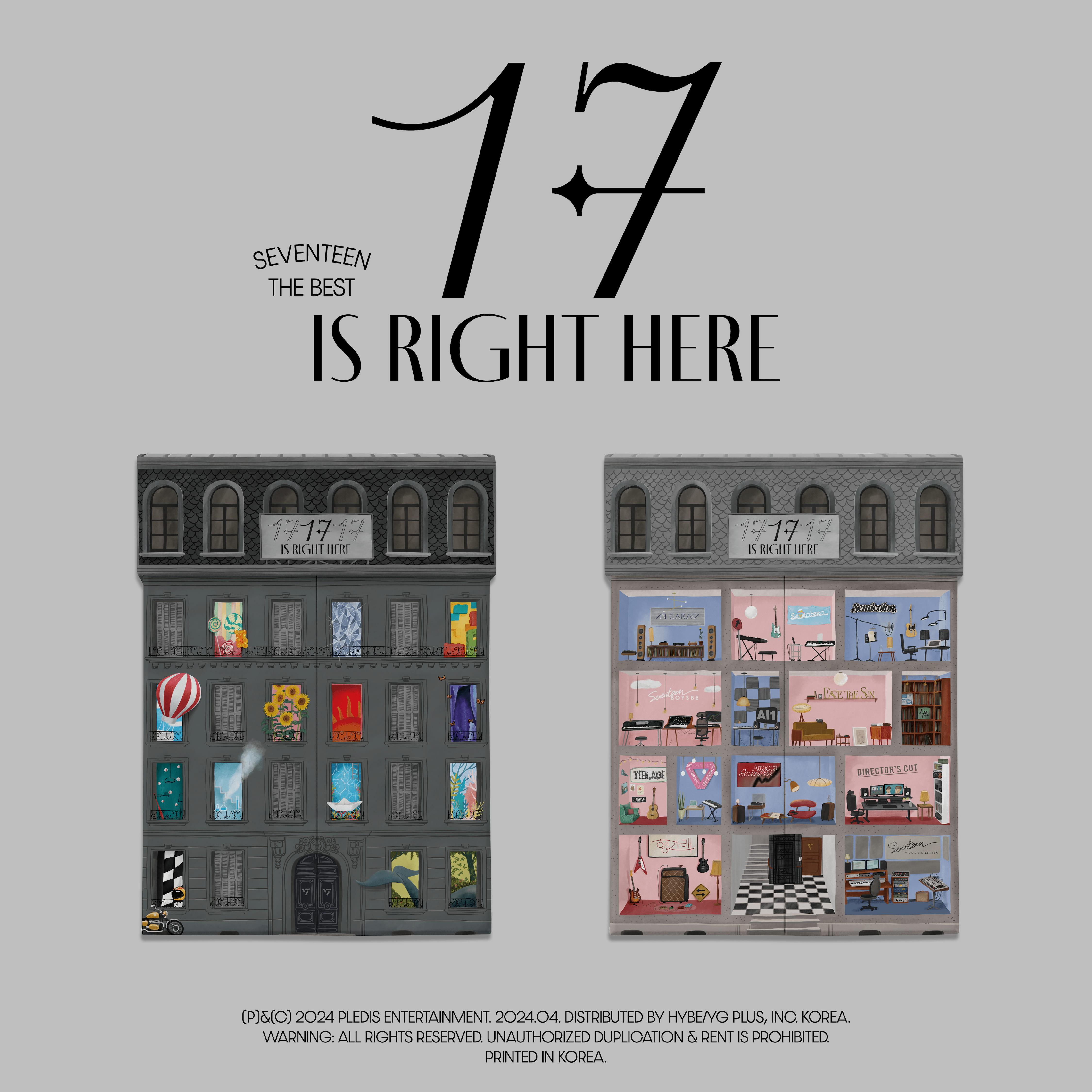 세븐틴 (SEVENTEEN) BEST ALBUM [17 IS RIGHT HERE] | MAKESTAR